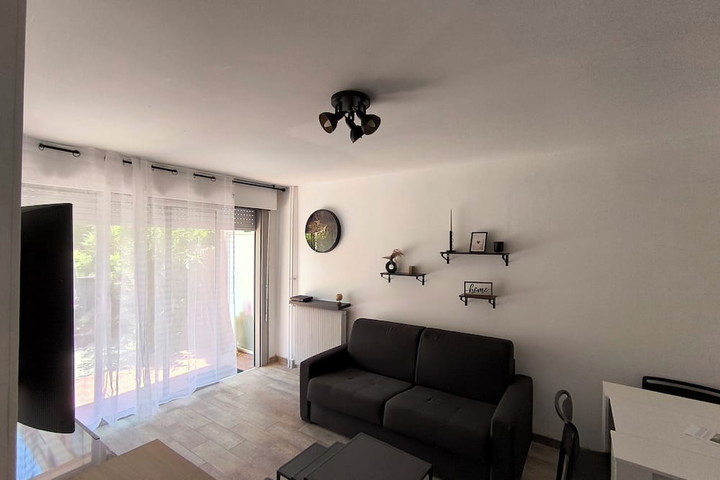 Home2sea - Studio Cabin, Pool, Garden, 2 Adults + 3 Children - Biot