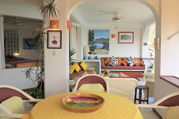 One Of A Kind Luxurious Million $ Ocean View Beachfront Condo On Madera Beach - Zihuatanejo