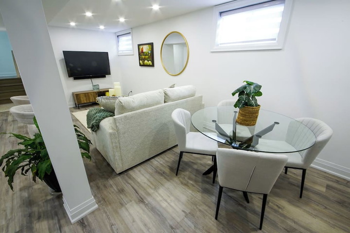 Cozy Hideaway - Private Lower Suite · 2br · 2ba · Fireplace + Full Kitchen - Brantford