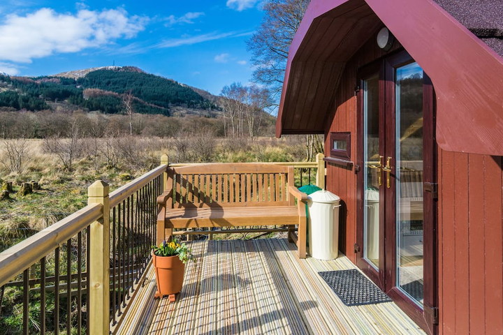Bidean - Cosy Eco Cabin With Stunning Views - Ballachulish