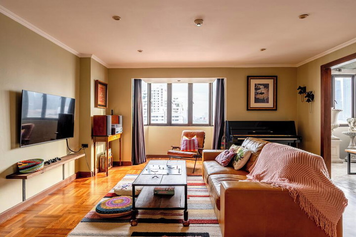 Music Art 2-bedroom Loft In Vibrant Cbd Near Mall, Park, Skytrain Nana - Bangkok