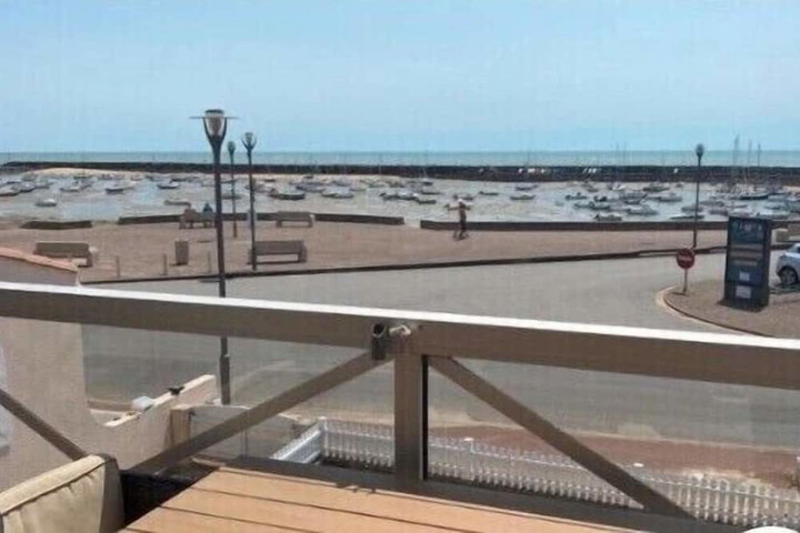 Appartement Vue Mer Avec Balcon Plein Sud Face Au Port Wifi - Saint-Vincent-sur-Jard