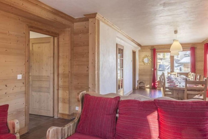 Landhaus, Wifi, Sauna, Balkon, Kamin Oder Ofen Für Holz, Parkmöglichkeiten, Fernseher - Trois Vallées