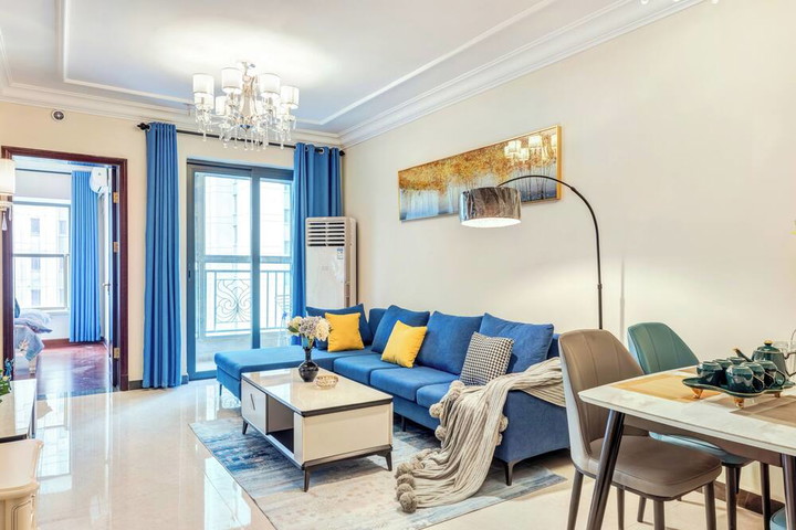 Charming 2-bedroom Apartment With Ac In Vibrant Xi'an - 시안 시
