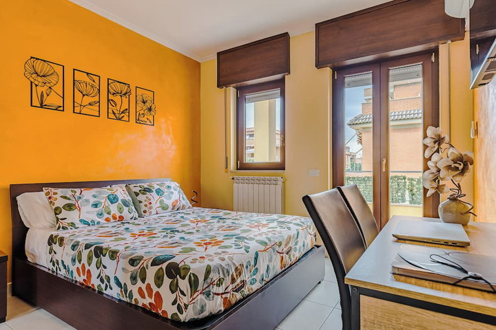 Appartamento Completo E Attrezzato, Vivace E Colorato Al Centro Della Città. - Fiumicino