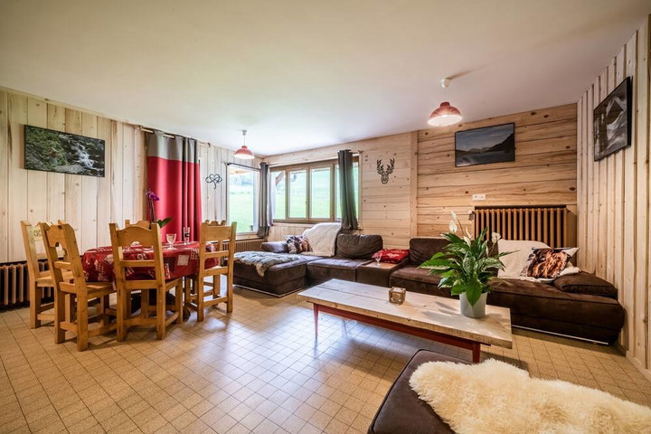 Appartement 'Coeur De Charmy' Pour 10 Personnes, Avec Vue Sur Montagnes Et Spa Bien-être - Abondance