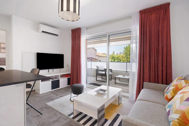 Appartement T2 Neuf Proche Mer Et Centre, Terrasse Privée, Wi-fi, Climatisation - Cagnes-sur-Mer