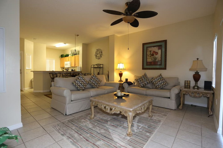 Uitzicht Op Het Water, Kabel-tv Alle Kamers, Gratis Internet, Bbq, Bubbelbad, Ac, 2 Queen, 2 Twin - Kissimmee, FL