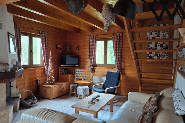 Chalet Des Etangs à La Bresse Pour 8 Personnes - Metzeral