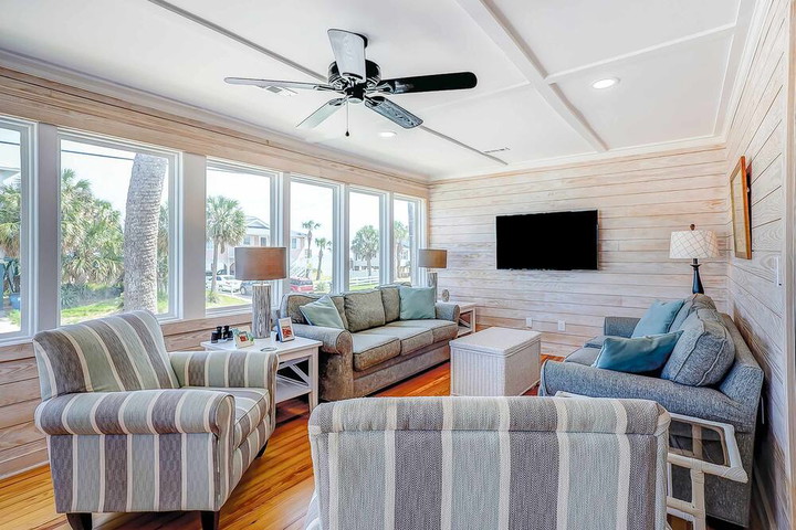 Beautiful Home Across The Street From The Beach With Patio, Deck, Ocean Views - Edisto Beach, SC