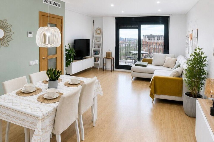 3 Bedroom Apartment On The Beach With Pool, Air Conditioning And Garage - Valencia