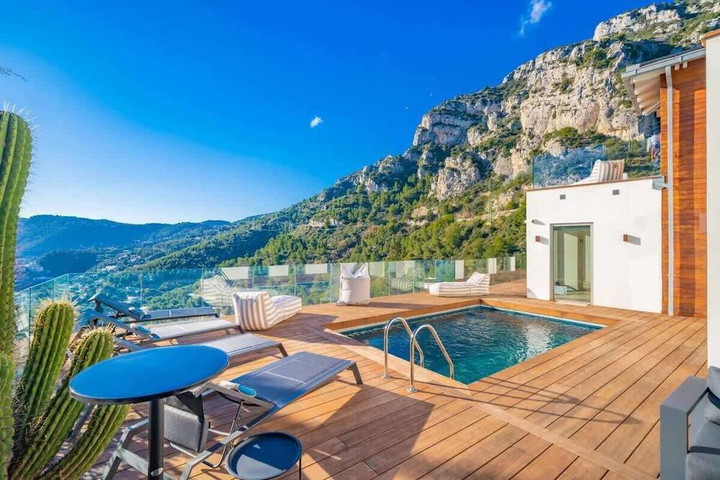 Luxury Villa With Panoramic Sea And Monaco View - La Turbie