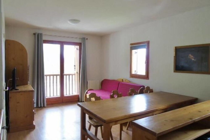 1st Floor, View Valley, Balcony, Tv, Ski Locker, 48m², Valfréjus - Modane