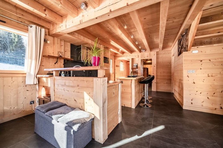 Chalet "Le Mas Devant" Avec Vue Sur Les Montagnes, Terrasse Privée Et Wi-fi - Taninges