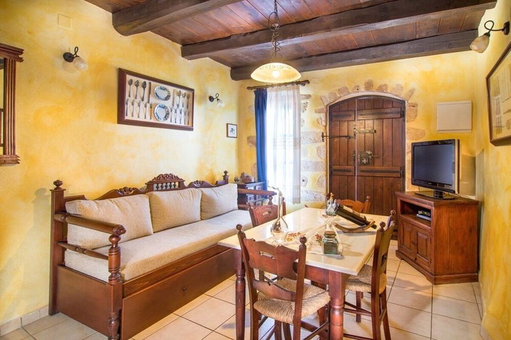 Villas Traditionnelles Samonas Avec Vues à Couper Le Souffle. 5 Maisonnettes - Crète