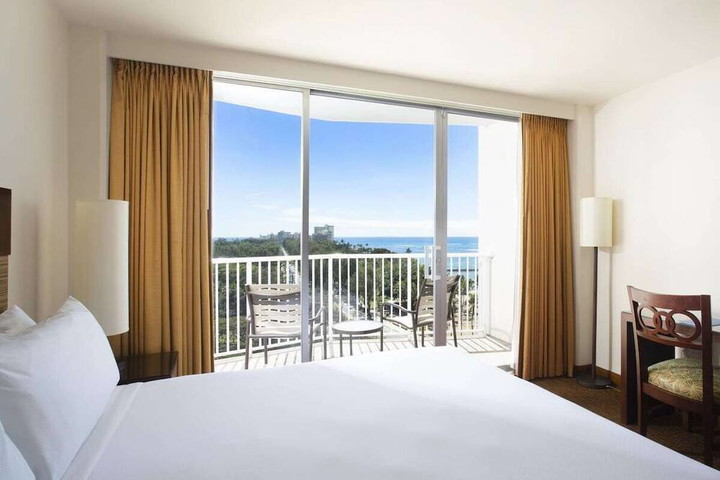Chambre King Avec Vue Sur L'océan Au Park Shore Waikiki - Honolulu