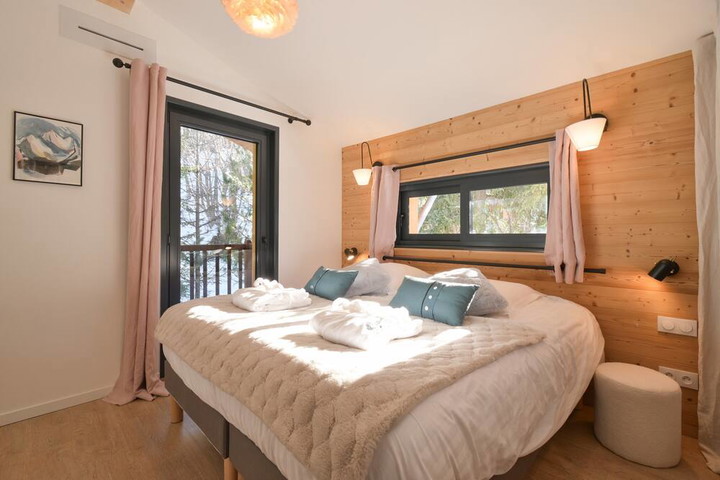 Chalet De Luxe Avec Piscine, Vue Montagne, Wi-fi Et Climatisation à La Plagne - La Plagne