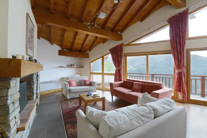 Chalet, Wifi, à 100m Des Pistes De Ski, Sauna, Hammam, Terrasse, Cheminée Ou Poêle à Bois - Bourg-Saint-Maurice