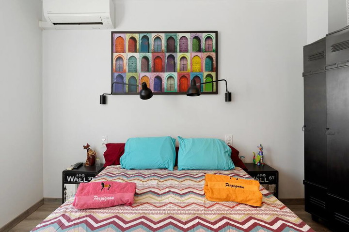 Bed And Breakfast 'Cabesthotes - Chambre 2' With Shared Pool, Wi-fi And Air Conditioning - Perpignan