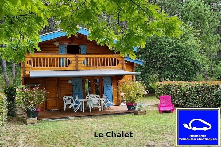 Chalet 4/6 P à Bias Totalement Climatisé Chargeur Ve 7 Kw, Wifi, Piscine, Balnéo - Mimizan