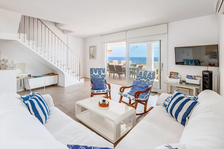 Maison De Vacances Climatisée Avec Balcon, Terrasse, Vue Sur Mer Et Wi-fi. - Campos
