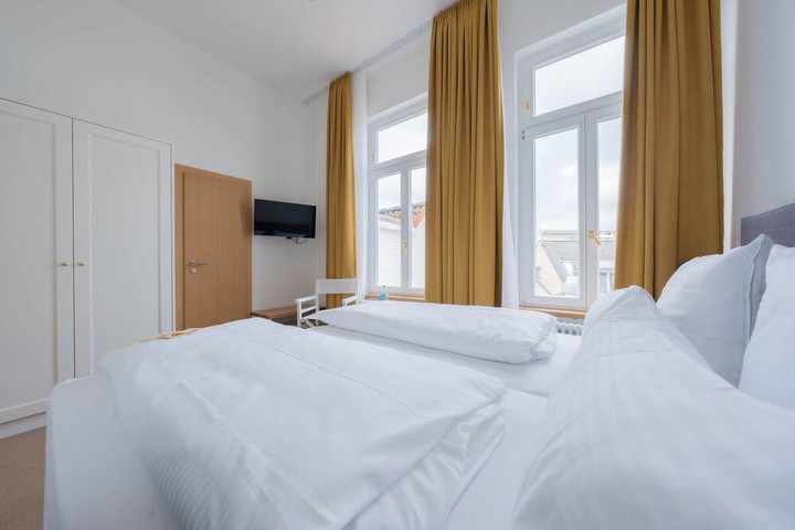 Doppelzimmer Economy - Logierhaus Am Rathaus - Juist