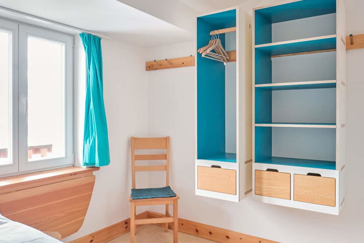 Twin Room 5 - Turquoise - Vacances à La Ferme Bio - Schwerin