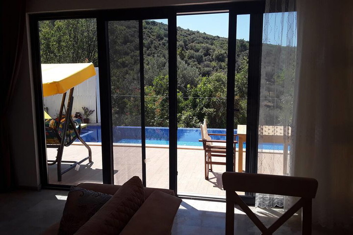 Villa Isolata Con Piscina Interna Ed Esterna E Vista Sulle Montagne - Kaş