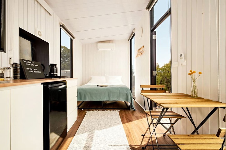 Lovely Tiny House With Outdoor Bath And Great Landscape Views In Victoria - Romsey