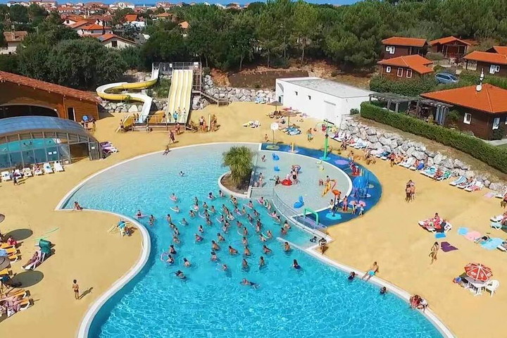 Mobilhome 6-8 Personnes Au Camping Siblu 4 Proche De Locéan à Mimizan Plage - Mimizan