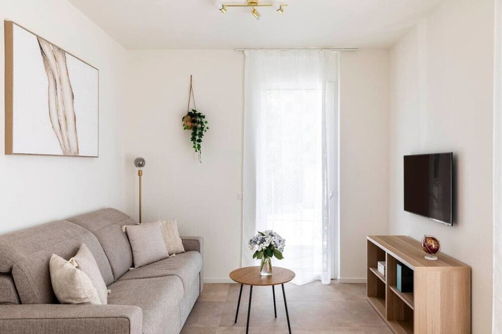 Charmant Nouvel Appartement Avec Clim, Jardin Privé & Garage - Lugano