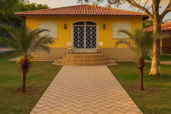 Chácara Em Cruzeiro Sp Com Piscina, áRea Gourmet E Lazer Perto Da Canção Nova - Cruzeiro