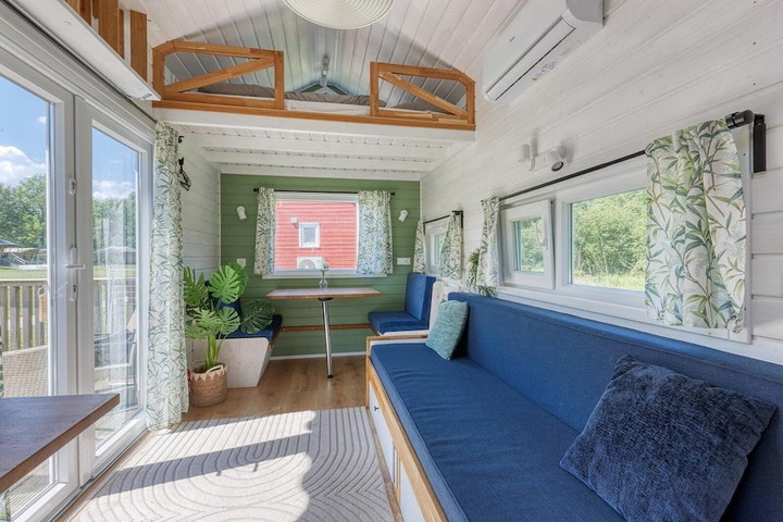 De Glamping - Trio Tiny Houses & Safari Tent | 14p - Baarn