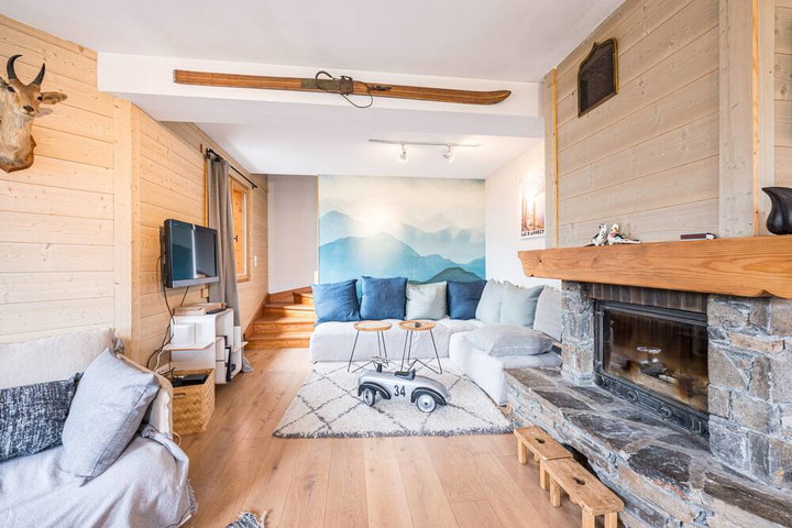 Chalet 'Marmotte' Con Vistas A La Montaña, Terraza Privada Y Wi-fi - Savoie