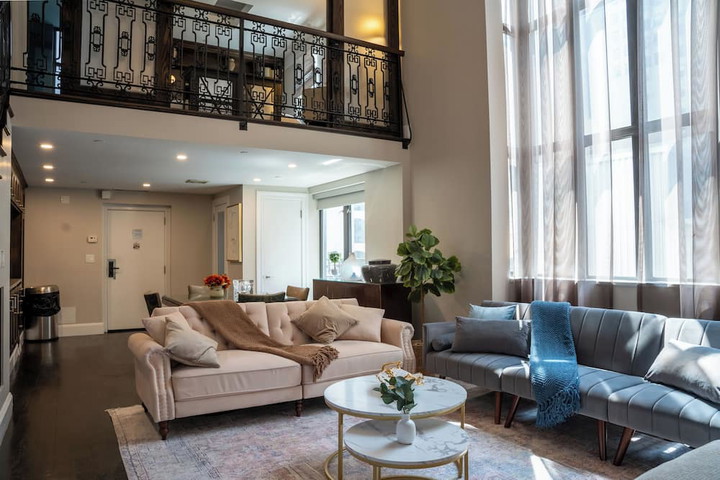 Duplex Penthouse à La Résidence Historique Mansfield, Vues Sur La Ville & Luxe -