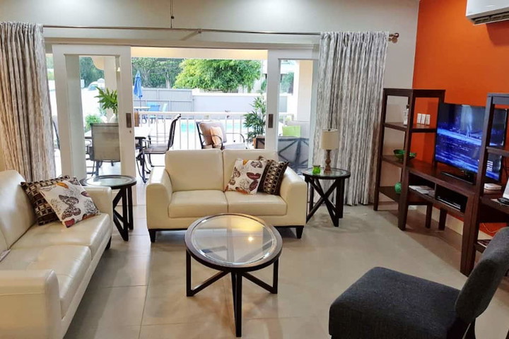 Flamingo Villa In Quiet & Secure Gated Development Close To Airport, Beaches - Tobago