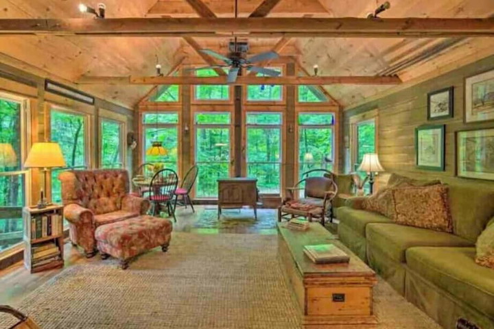 Falls View Cabin At Dennis Mill On Designated Trout Stream. - Chatsworth, GA