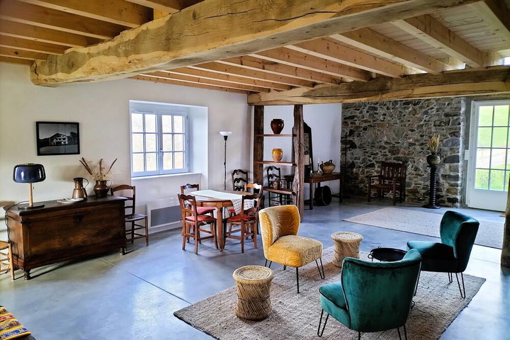 Maison Basque De Charme Avec Piscine - Ainhoa