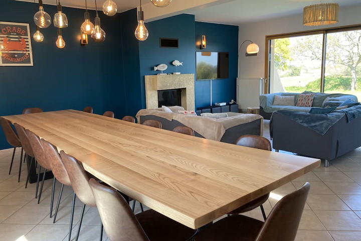 Villa 14 Personnes Vue Mer Avec Piscine Couverte Chauffée. - Pleubian