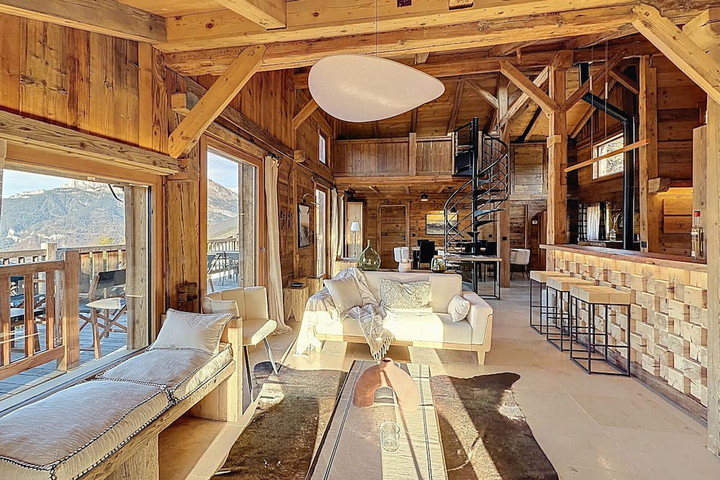 Chalet 5 Chambres + Dortoir Proche Pistes Combloux - Combloux