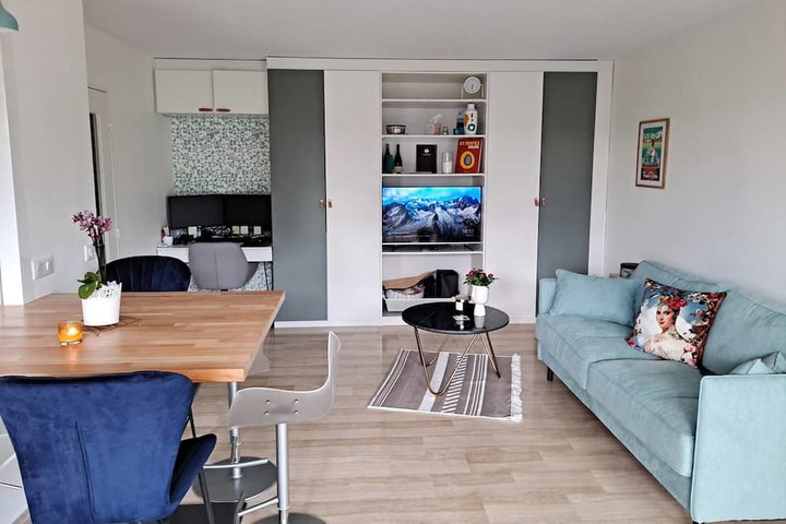 Henri Camille Re - Passy 2 -Beautiful One Bedroom Swimming Pool And Parking - Cannes