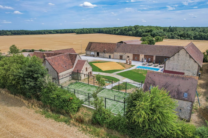 So Villa Bois Lecomte (28) - Piscine Intérieure Et Extérieure - Padel - 2h De Paris - 60p. - Eure-et-Loir