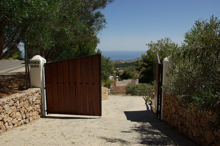 Sainte Fontaine. Maison De Campagne à Frigiliana, Avec Vue Sur La Mer Et Les Montagnes. - Andalousie
