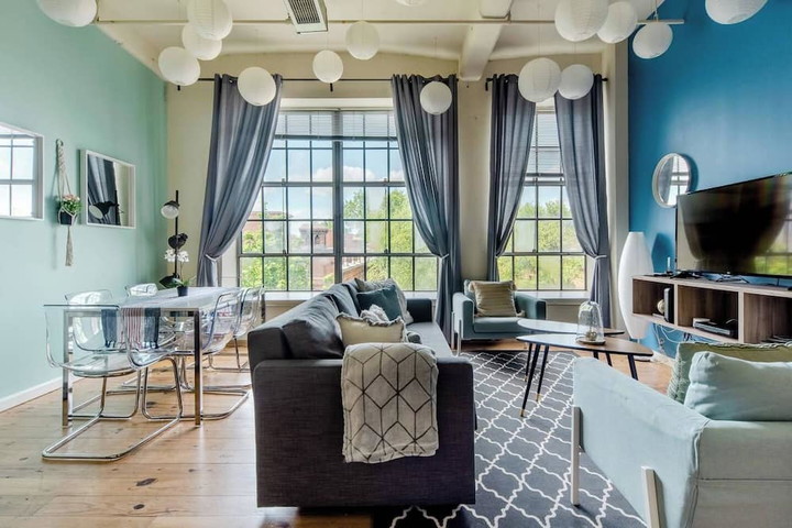 100 Year-old Historic Brick 2br Loft High Ceiling7 - Durham, NC