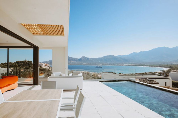Architect-designed Villa With Superb View Of The Bay Of Calvi Between Sea And Mountains - Calvi