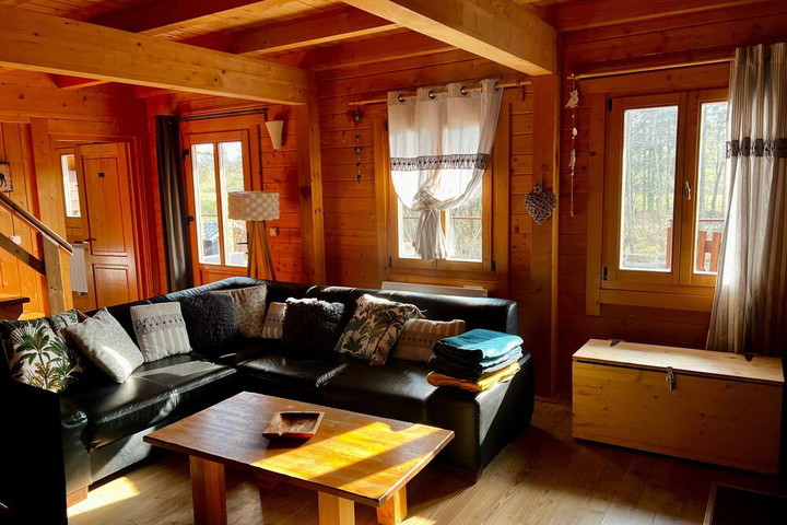 Chalet 'De Lucie Et Lison' Avec Vue Sur La Montagne, Jacuzzi Et Wi-fi - Bas-Rhin