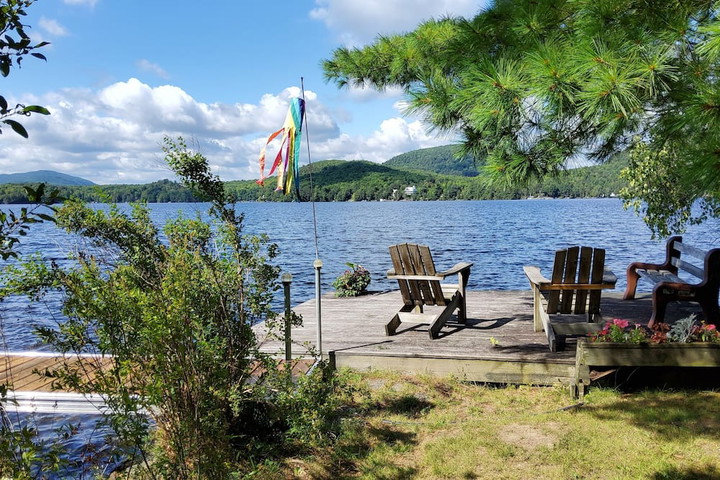 Chez Mamie Blues Directly On The Shores Of Grand Lac Brompton - Sherbrooke