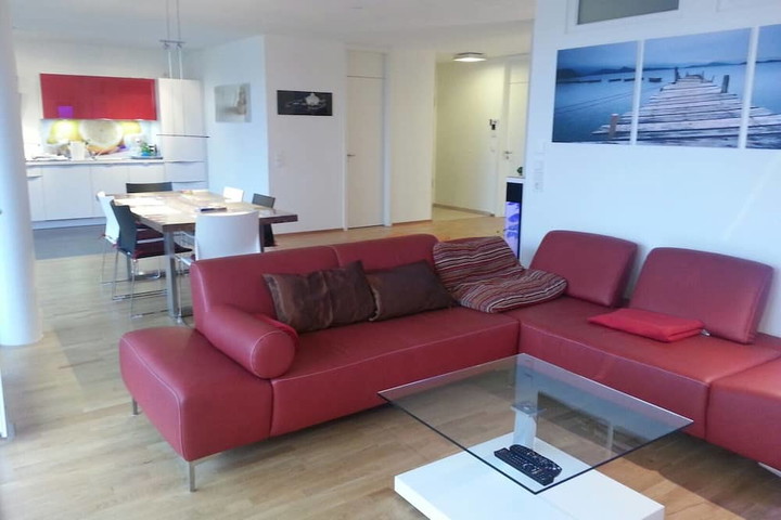 Apartment With Rhine View, 125 Sqm, 4 Rooms, Designer Furnishings - Konstanz