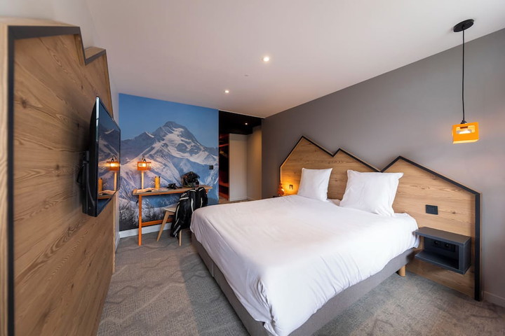 Vue Montagne + Balcon! Chambre Confortable Avec Tv | By Leavetown - Villard-Reculas