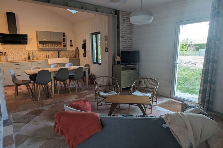 Jolie Maison En Briquettes Dans Les Landes à 20 Minutes De L'océan - Département Landes
